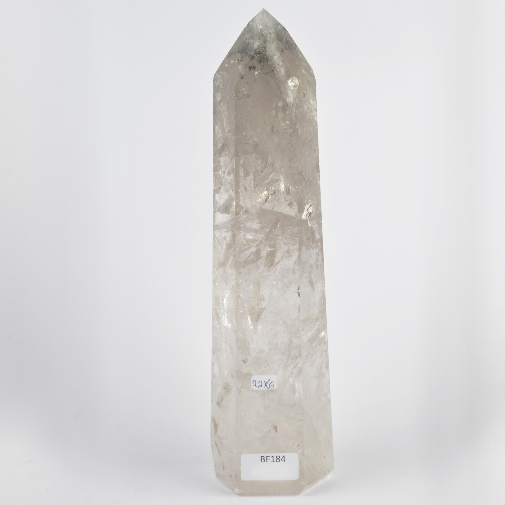 Wholesale Clear Quartz Polished Point - British Fossils