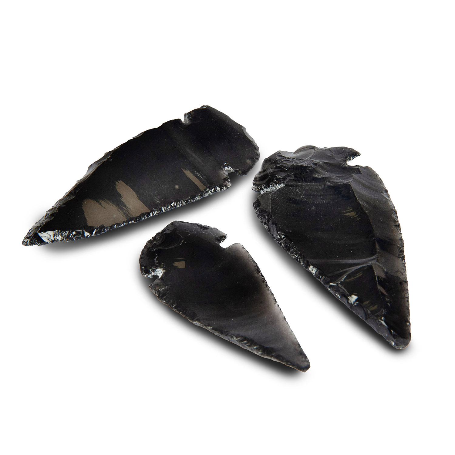 Obsidian Arrowhead Pack - British Fossils